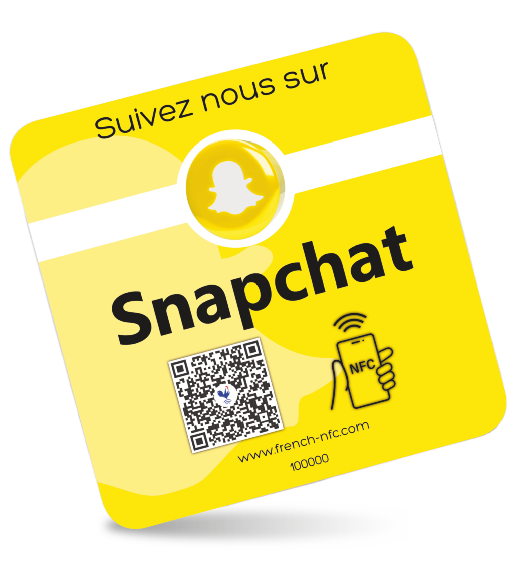SnapChat – FRENCH NFC – Vos Produits Connectés